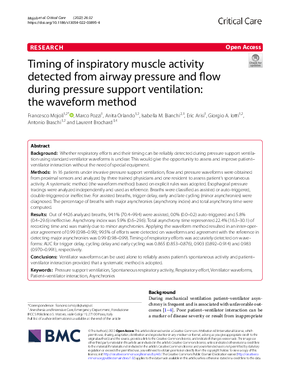 (PDF) Timing of inspiratory muscle activity detected from airway ...