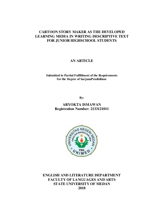 (PDF) Cartoon Story Maker as the Developed Learning Media in Writing ...