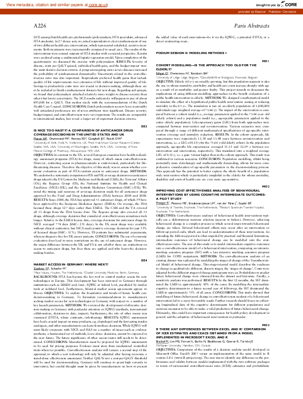 (PDF) MO3 R There Any Differences Between Excel and R? Comparison of ...
