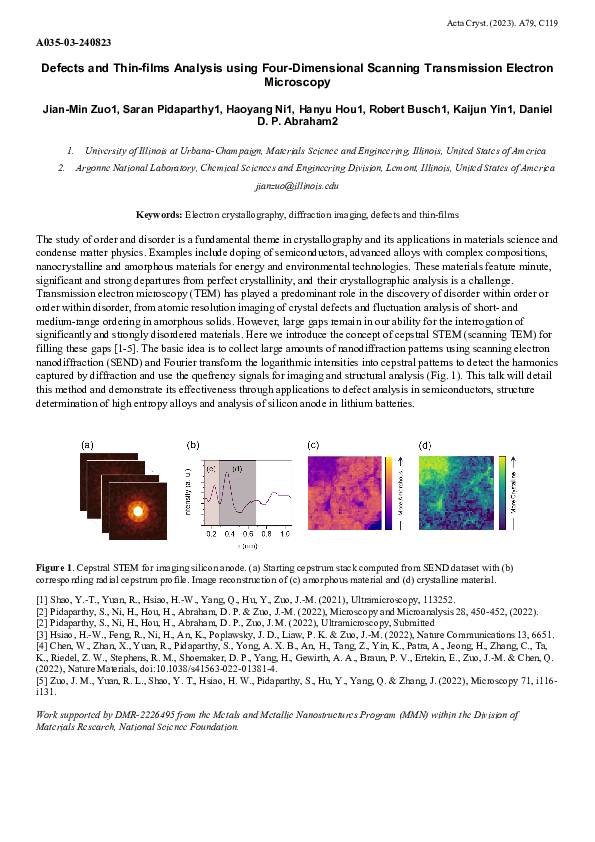 (PDF) Defect and thin-film analysis using four-dimensional scanning ...