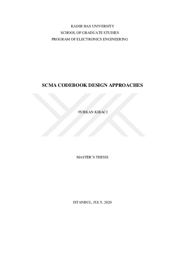 (PDF) Scma Codebook Design Approaches