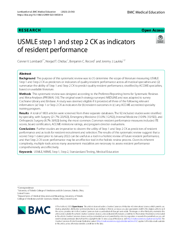 (PDF) BMC Medical Education