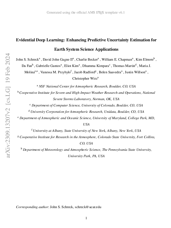 (PDF) Evidential Deep Learning: Enhancing Predictive Uncertainty ...