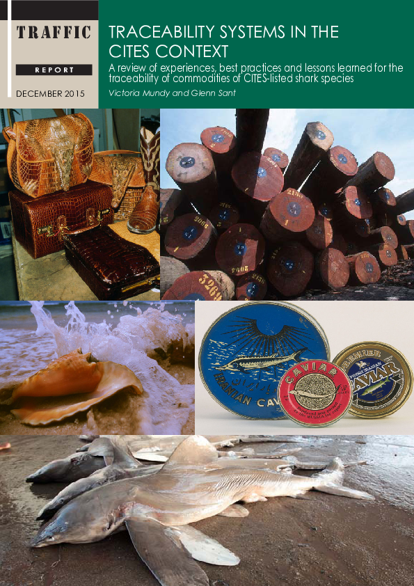 (PDF) TRACEABILITY SYSTEMS IN THE CITES CONTEXT A review of experiences ...