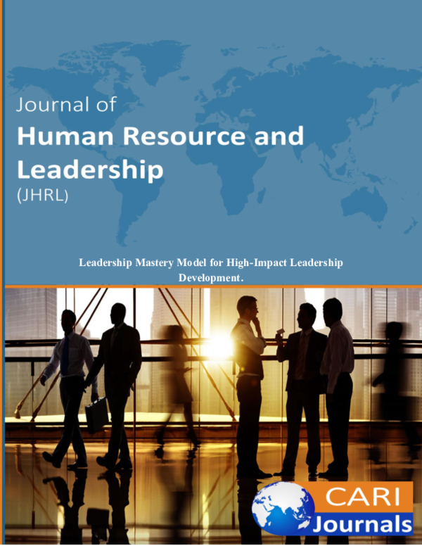 (PDF) Leadership Mastery Model for High-Impact Leadership Development