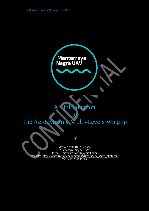 (PDF) An Introduction to The Aerodynamic Multi-Levels Wingtip