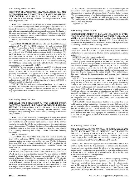 (PDF) The chromosome constitution of IVM embryos generated from oocytes ...