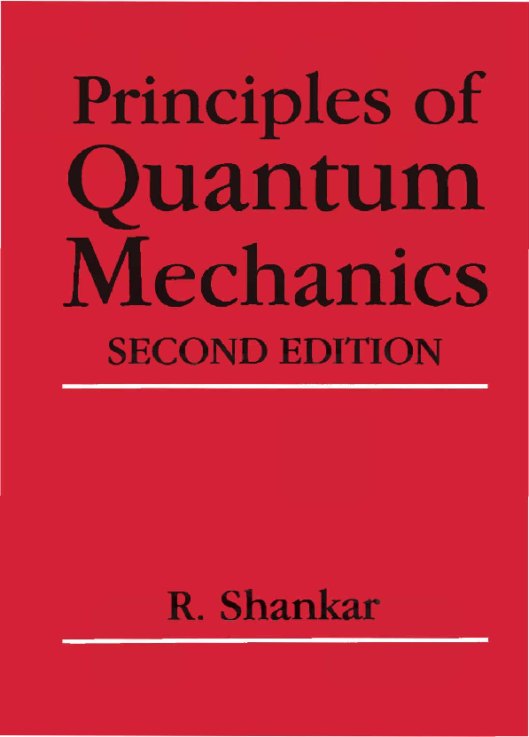 (PDF) Principles of Quantum Mechanics 2nd ed.