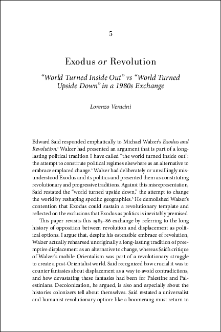 (PDF) Exodus or revolution
