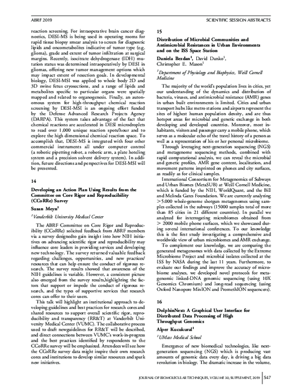 (PDF) DolphinNext: A Graphical User Interface for Distributed Data Processing of High Throughput ...