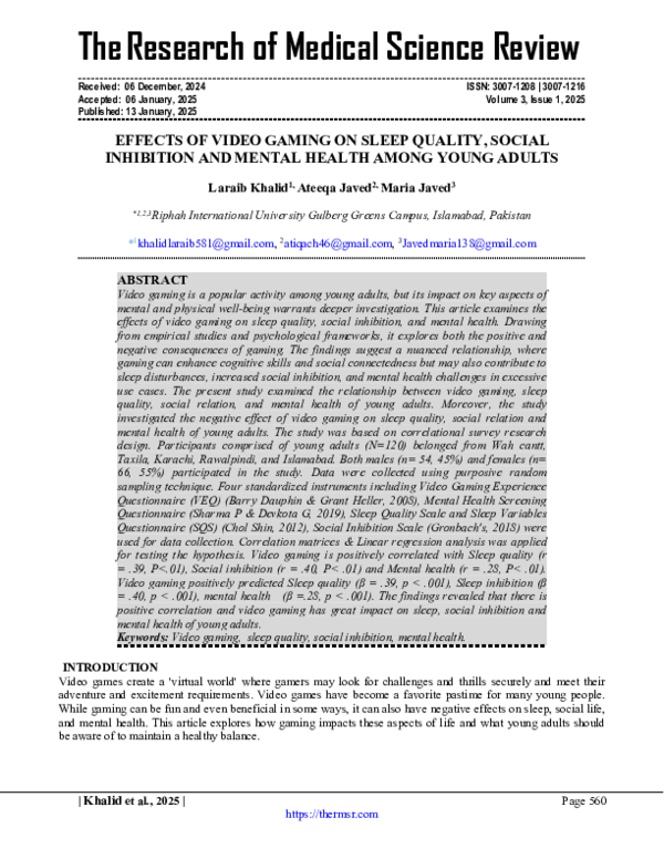 (PDF) The Research of Medical Science Review