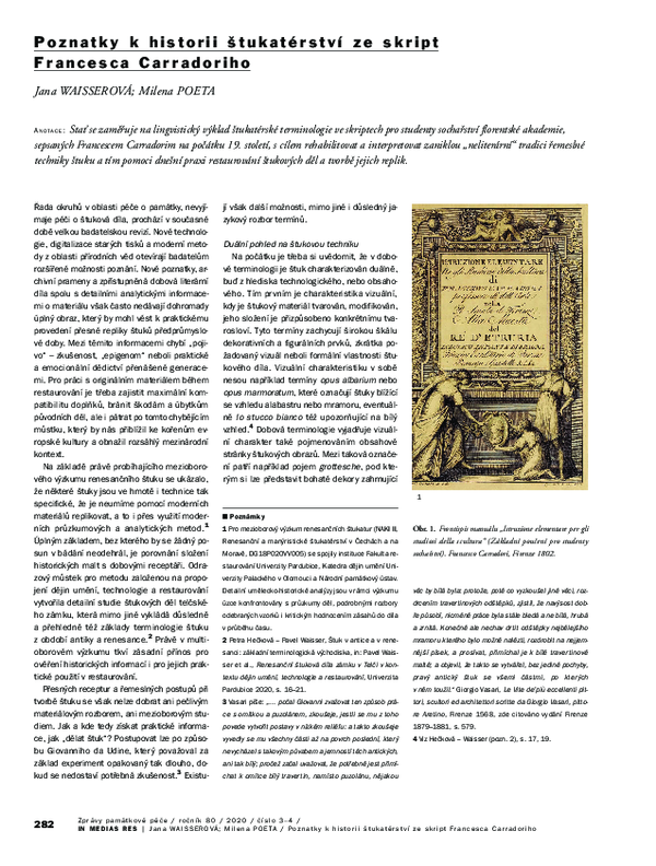 (PDF) Materials on the history of stucco