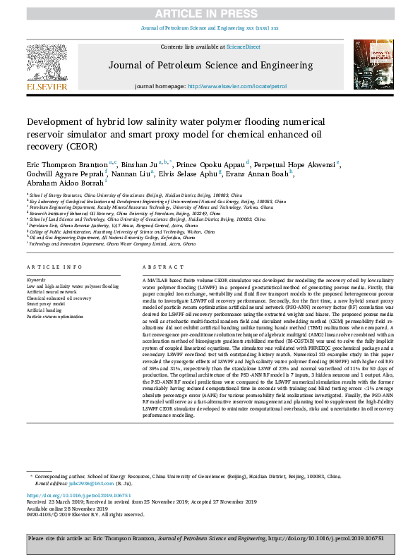 (PDF) Development of hybrid low salinity water polymer flooding ...