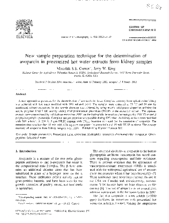 (PDF) New sample preparation technique for the determination of ...