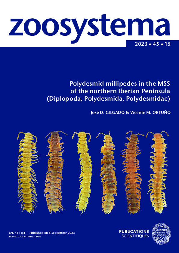 (PDF) Polydesmid millipedes in the MSS of the northern Iberian ...