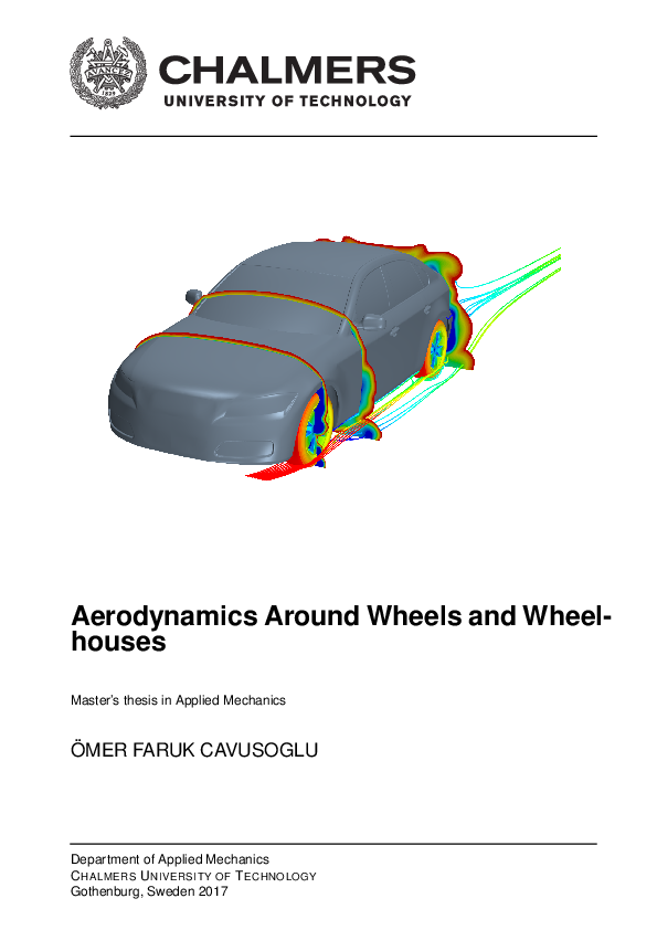 (PDF) Aerodynamics Around Wheels and Wheelhouses