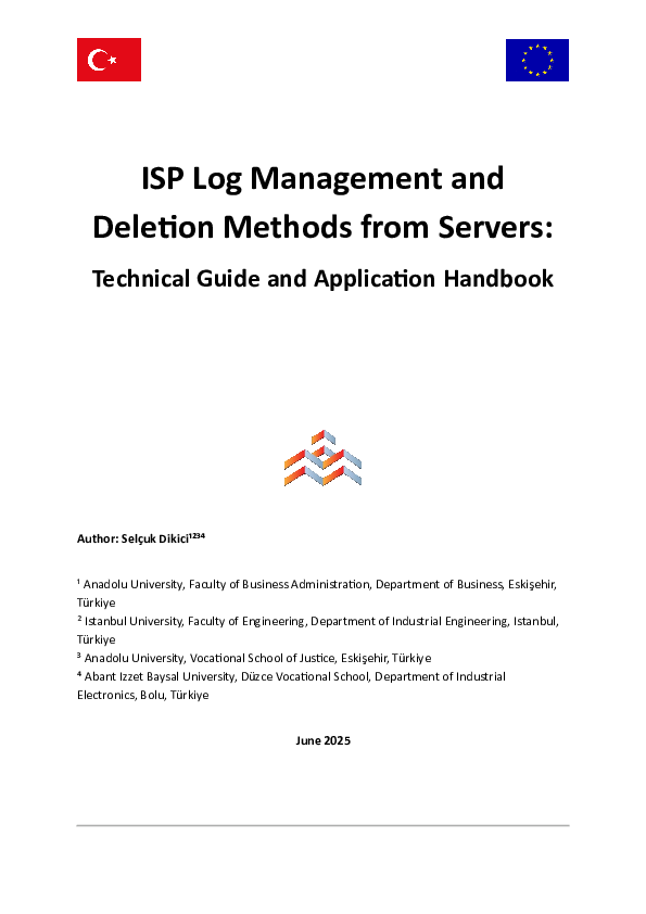 (PDF) ISP Log Management and Deletion Methods from Servers: Technical ...