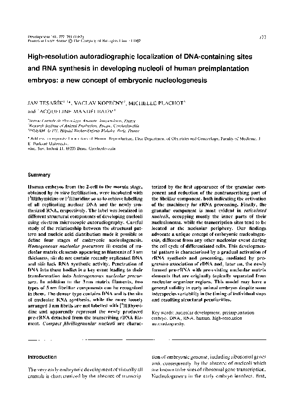 (PDF) High-resolution autoradiographic localization of DNA-containing ...