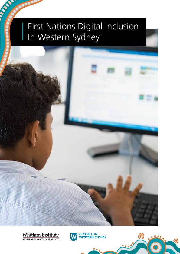(PDF) First Nations Digital Inclusion In Western Sydney