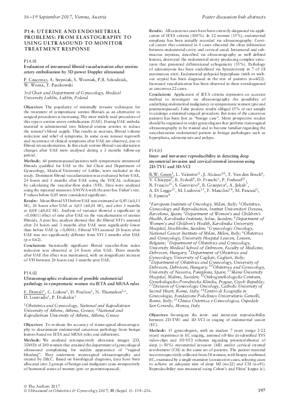 (PDF) P14.03: Inter‐ and intrarater reproducibility in detecting deep ...