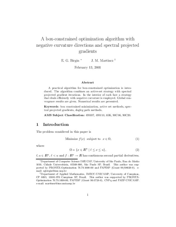 (PDF) A Box-Constrained Optimization Algorithm with Negative Curvature Directions and Spectral ...