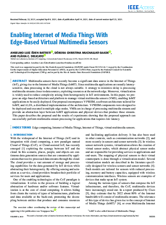 (PDF) Enabling Internet of Media Things With Edge-Based Virtual ...