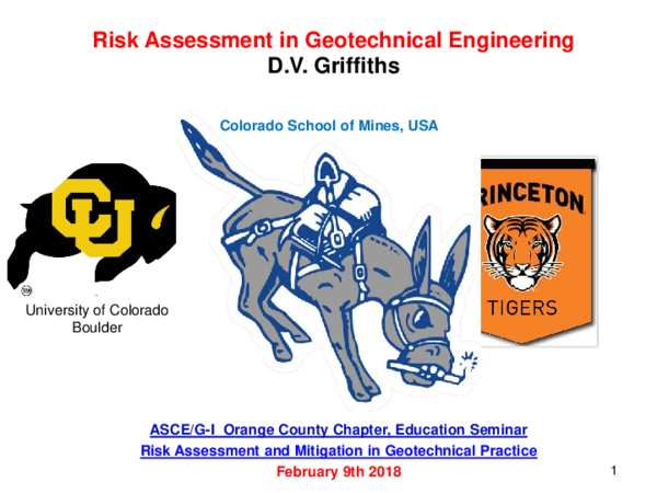 (PDF) Risk Assessment in Geotechnical Engineering