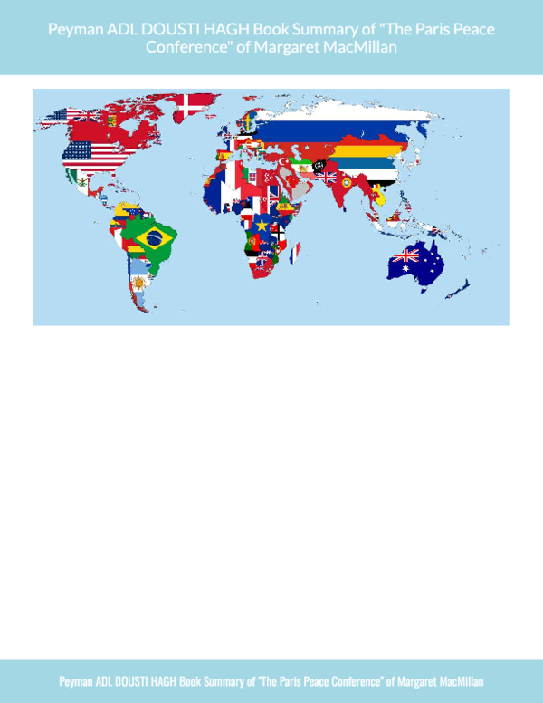 (PDF) Peyman ADL DOUSTI HAGH Book Summary of “The Paris Peace ...