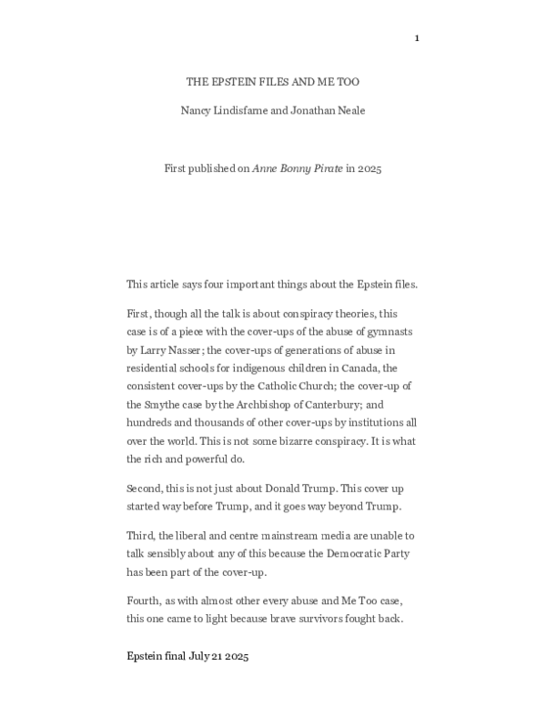 (PDF) The Epstein Files and Me-Too