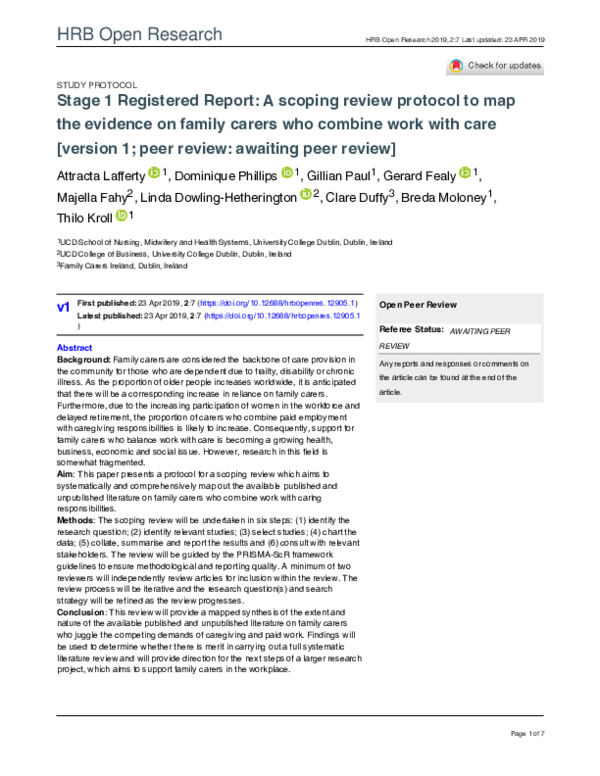 (PDF) Stage 1 Registered Report: A scoping review protocol to map the ...