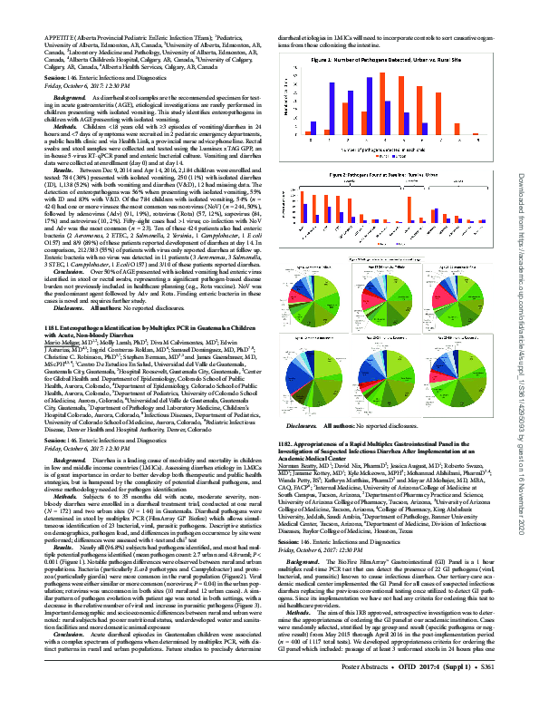 (PDF) Appropriateness of a Rapid Multiplex Gastrointestinal Panel in ...