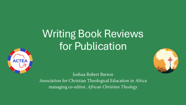 (PDF) Writing Book Reviews for Publication