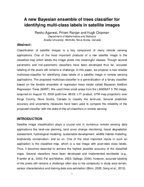 (PDF) A new Bayesian ensemble of trees classifier for identifying multi ...