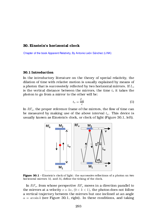 (PDF) Einstein Horizontal Clock