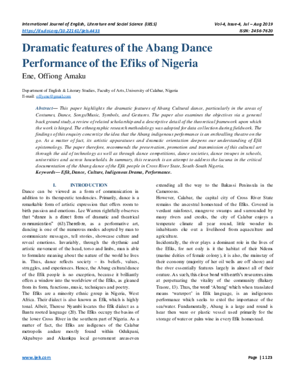 (PDF) Dramatic Dance