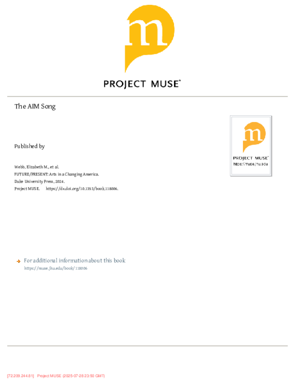 (PDF) The AIM Song