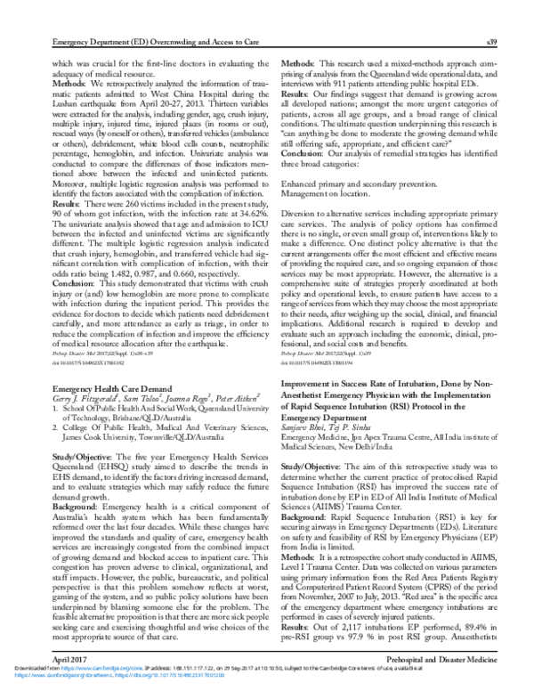 (PDF) Improvement in Success Rate of Intubation, Done by Non ...