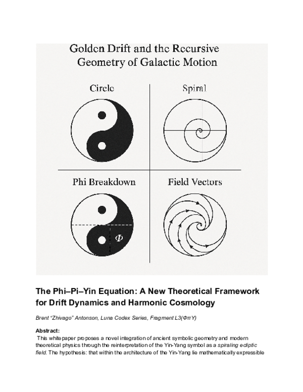 (PDF) The Phi-Pi-Yin Equation: A New Theoretical Framework for Drift ...