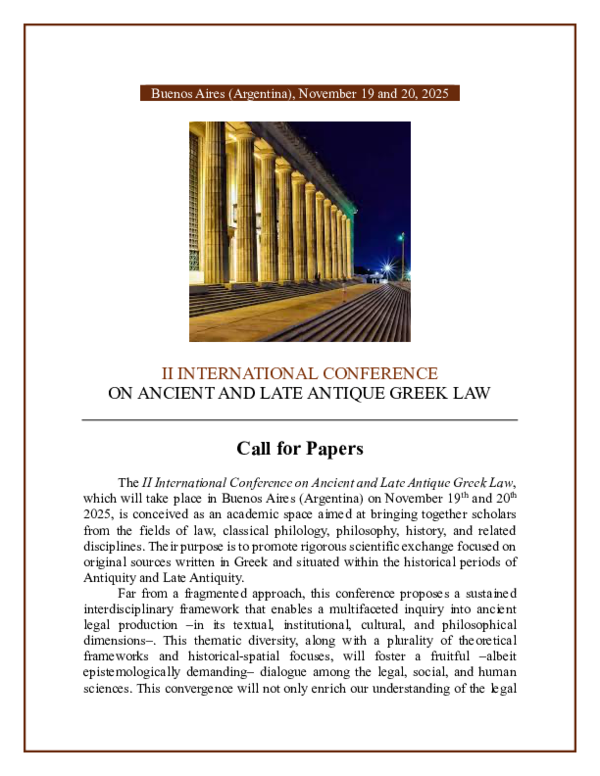 (PDF) Call for Papers