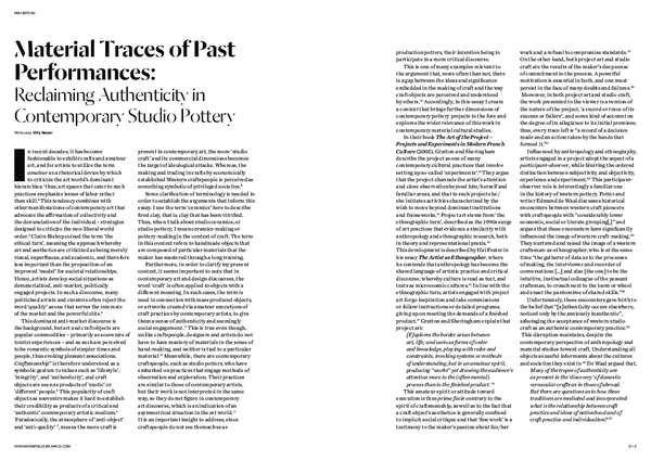 (PDF) Material traces of past performances: Reclaiming authenticity in ...