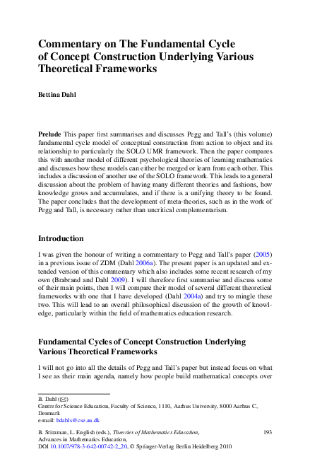 (PDF) Commentary on The Fundamental Cycle of Concept Construction ...