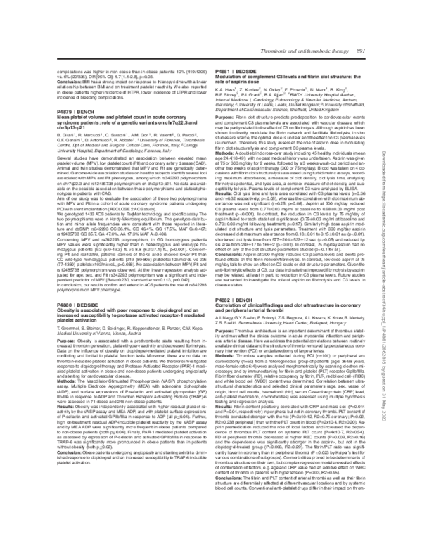 (PDF) Modulation of complement C3 levels and fibrin clot structure: the ...