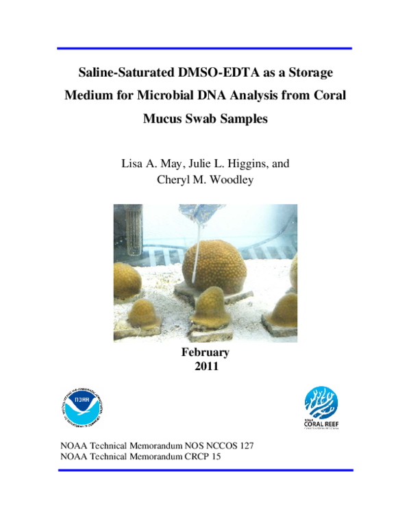 (PDF) Saline-saturated DMSO-EDTA as a storage medium for microbial DNA ...