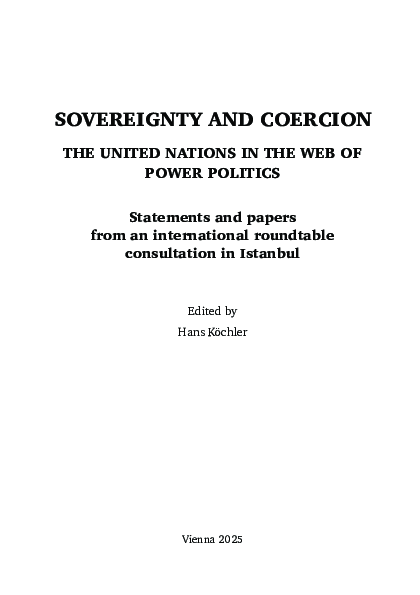 (PDF) UN Charter Exceptions to the Sovereign Equality of States and ...