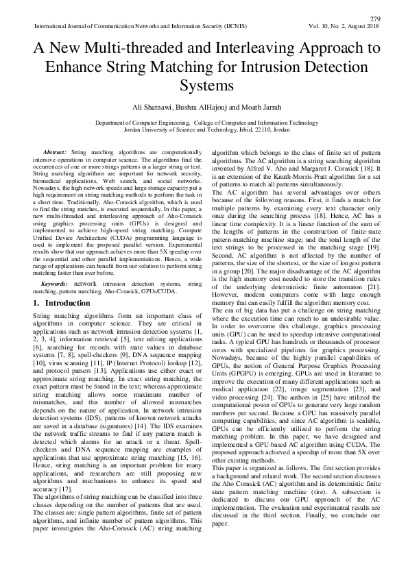 (PDF) A New Multi-threaded and Interleaving Approach to Enhance String ...