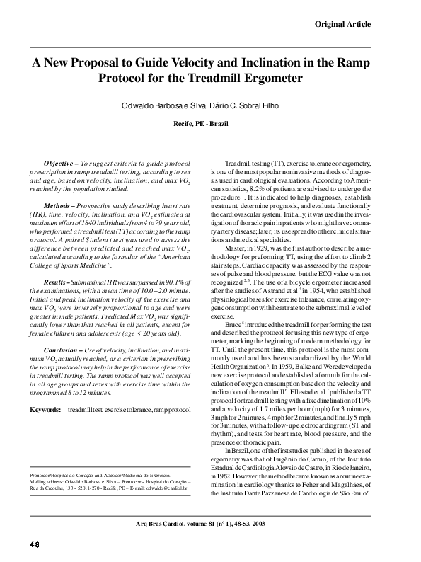 (PDF) A new proposal to guide velocity and inclination in the ramp ...