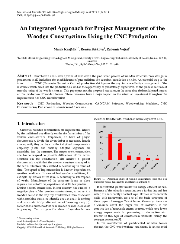 (PDF) An integrated management approach of the project and project risks