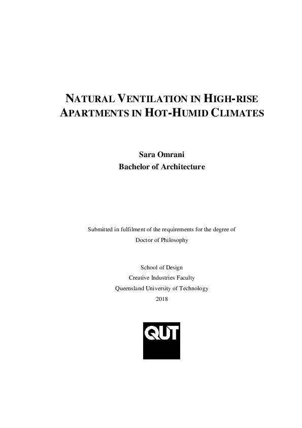 (PDF) Natural Ventilation in High-Rise Apartments in Hot-Humid Climates