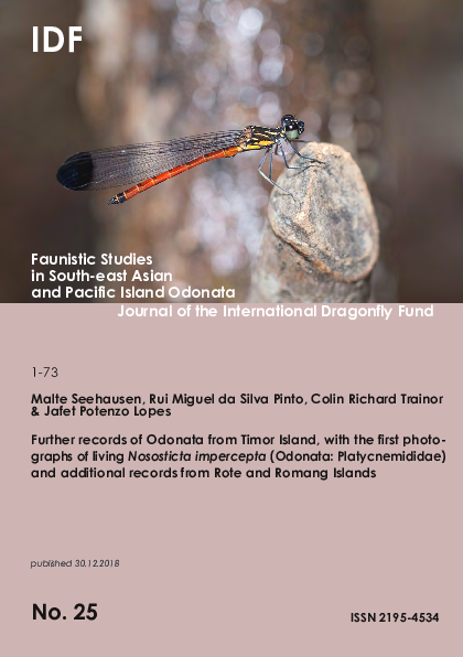 (PDF) Further records of Odonata from Timor Island, with the first ...