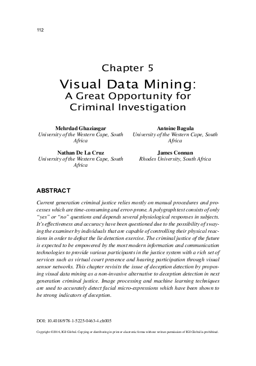 (PDF) Visual Data Mining